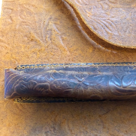 Grooming | Tooled Leather Straight Razor Travel Case | Poshmark